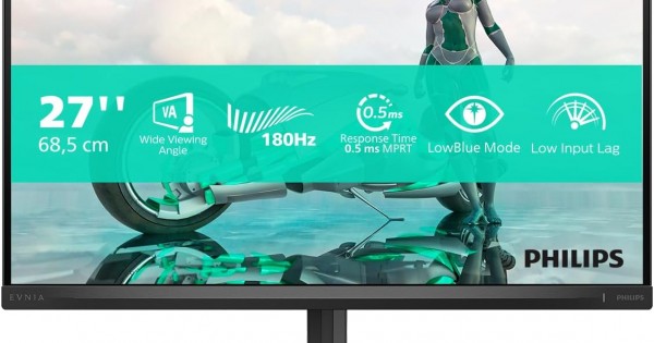 Philips Evnia 27M2N3200S GAMING MONITOR – Fast IPS –27 FHD – 180HZ ...