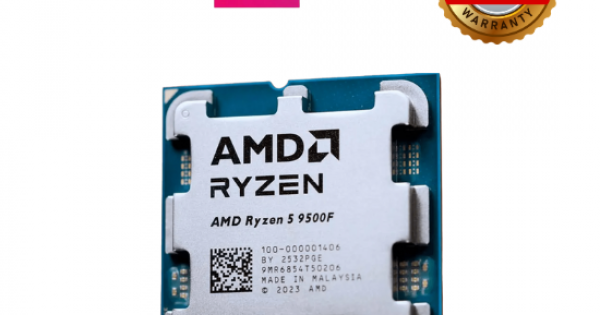 AMD Ryzen 5 9500F Desktop Processor – 6 Cores, 12 Threads, Zen 5, Up to ...