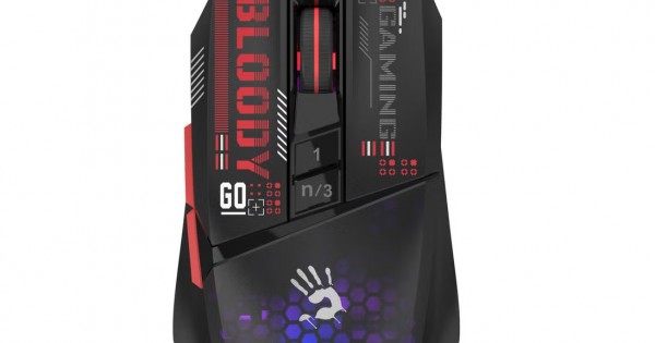 Bloody W60 Max Mini RGB lightweight Gaming Mouse -12,000 CPI – 4 LOD ...