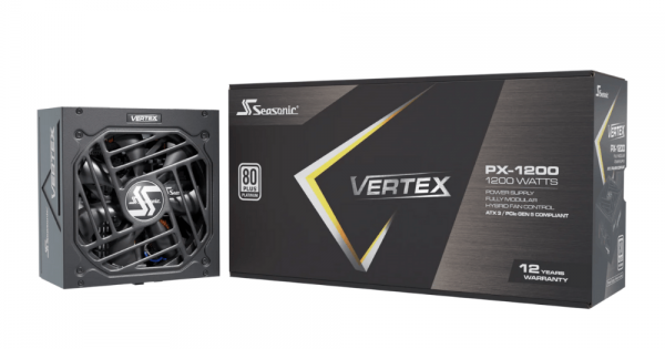 Seasonic Vertex PX-1200 1200W ATX 3.1 80 Plus Platinum Fully Modular ...