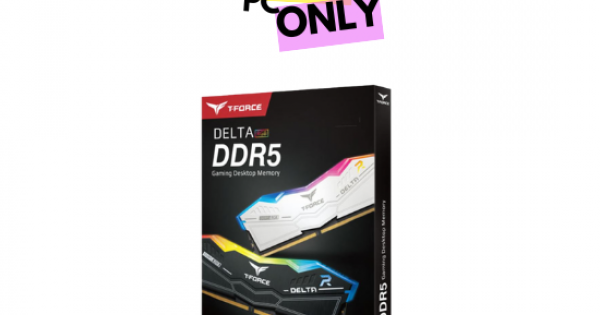 TeamGroup T-FORCE DELTA RGB 32GB (2 x 16GB) DDR5-6000 PC5-48000 CL38 ...