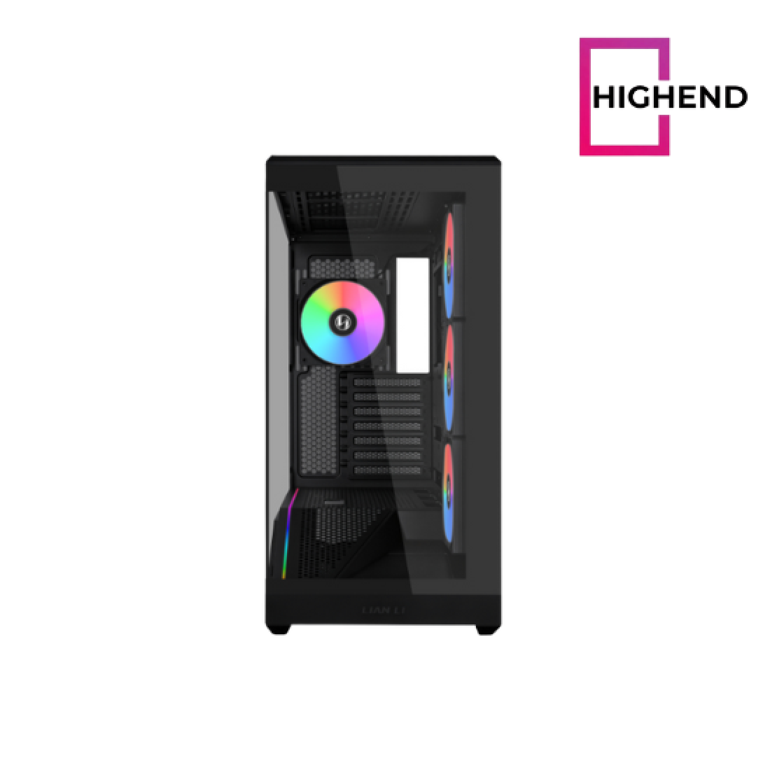 Lian Li Vector V100R BTF 4 Fan ARGB Type-C Black Mid Tower Gaming Case
